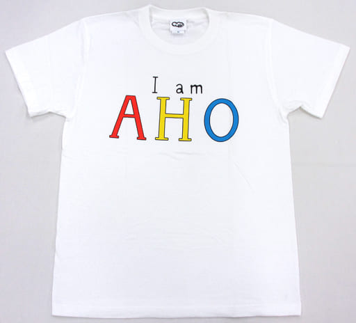 T-Shirt (Character Kuta) AHO T-Shirt White M Size "Yuru Yuri ☆ Hi!" C89 ...