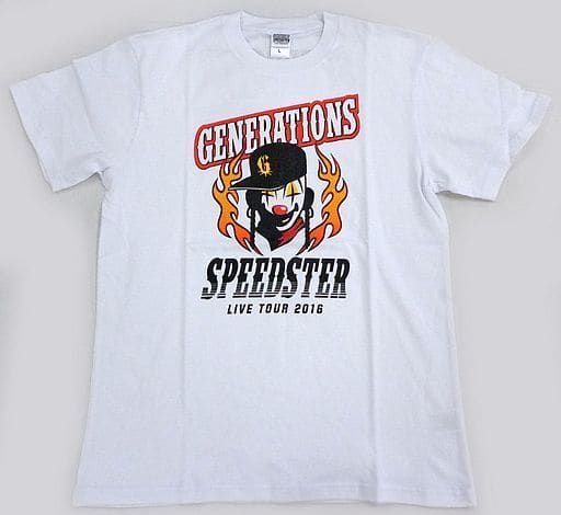 Generations Tour T-shirt White S Size "GENERATIONS LIVE TOUR 2016 ...