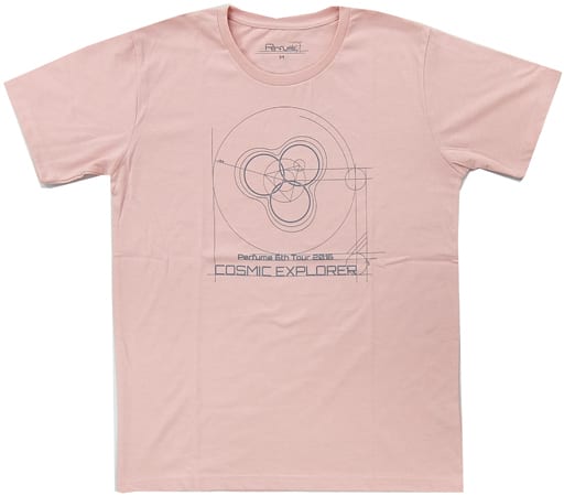 Perfume logo T (T-shirt) COSMO PINK M size "Perfume 6th Tour 2016 ...