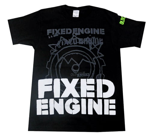 T-Shirt (Male idol) OLDCODEX T-Shirt Black M Size "OLDCODEX Tour 2016-2017" FIXED ENGINE ...