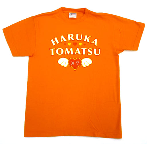 Haruka Tomatsu T-Shirt Orange M Size "Haruka Tomatsu's Music Rainbow 01 ...