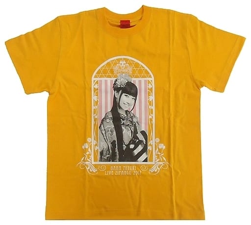 Nana Mizuki ZIPANG-LIMITED TEE (T-Shirt) orange M size "NANA MIKI LIVE ZIPANGU 2017" Limited to ...