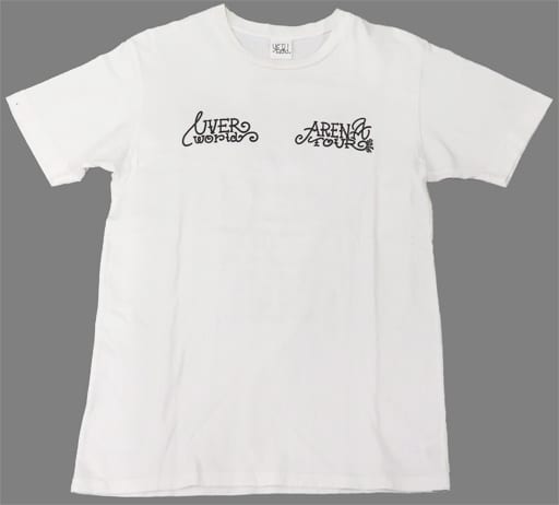 UVERworld TOUR T-Shirt White M Size "UVERworld ARENA TOUR 2016" | Goods ...
