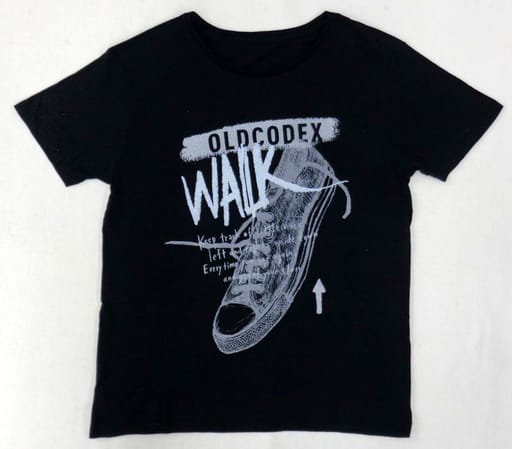 T-Shirt (Male idol) OLDCODEX T-Shirt Black M Size "OLDCODEX CONCEPT STUDIO & CAFE" WALK ...