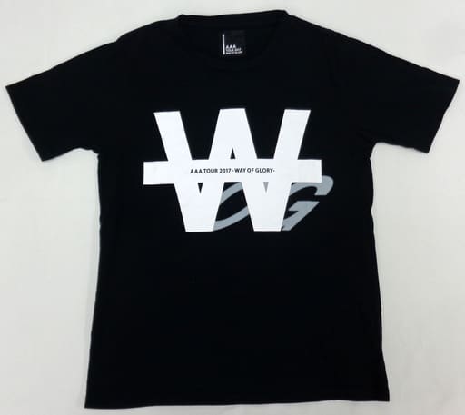 AAA T-Shirt Black XL Size "AAA ARENA TOUR 2017 -WAY OF GLORY -" | Goods ...