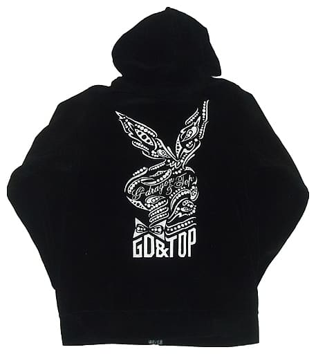 駿河屋 - GD＆TOP (from BIGBANG) パーカー ブラック フリーサイズ（その他）