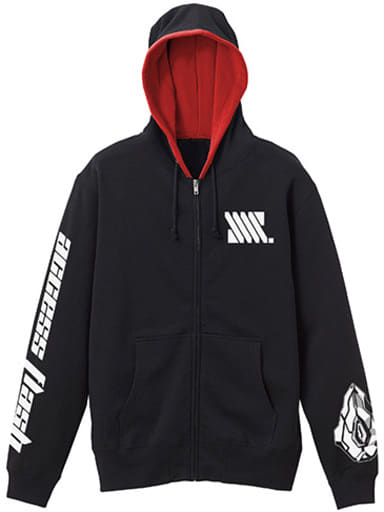 Outerwear (Character Kuta) Access Flash Zipper Hoodie Black x Red L ...