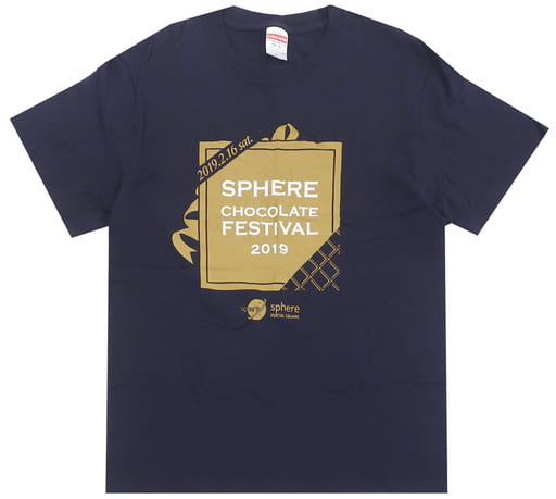 Sphere-sphere-T-Shirt Navy L Size "LAWSON presents Sphere Chocolate ...
