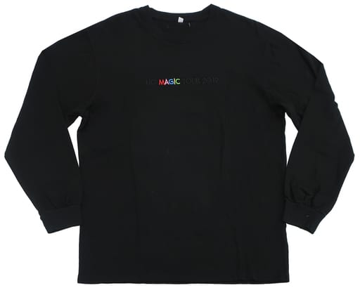 Back number Long T-Shirt Black S Size "back number NO MAGIC TOUR 2019 ...