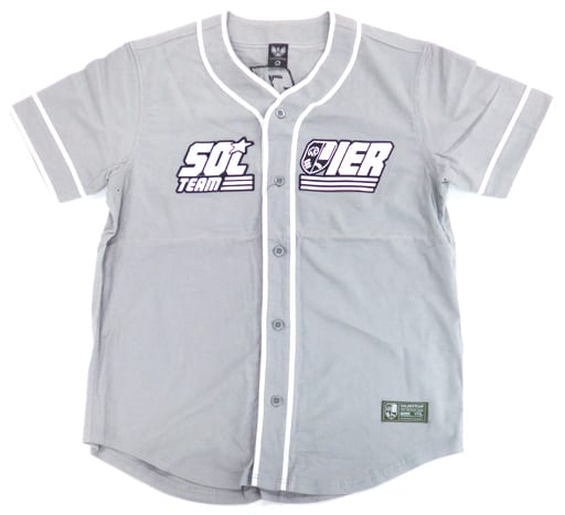 Soldier Team Logo Baseball Shirt Gray L Size "KINNIKUMAN" KIN29SHOP ...