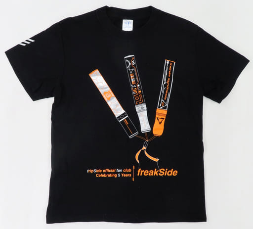 FripSide 『 psyllium black 』 T-shirt black S size official fan club ...