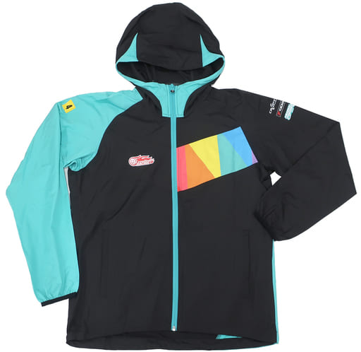 Racing Miku Teamwear Replica Windbreaker Black x Green S Size ...