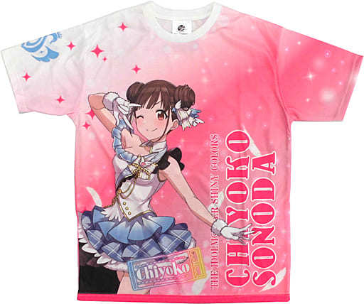 Sonoda 智代子 (2 ndLIVE ver.) official full graphic T-shirt pink M size "THE IDOLM@STER SHINY ...