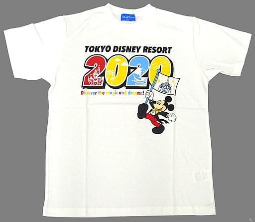 Clothing Mickey Mouse 2020 Design T-Shirt White S Size "Disney" limited ...