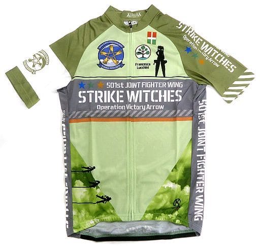 Franziska Lucchini Cycle Jersey Light Green x Green XL Size 「 STRIKE ...