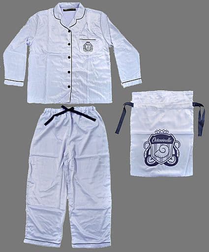 Octavinelle Doryo Satin Pajamas with drawstring bag Pastel Purple L ...