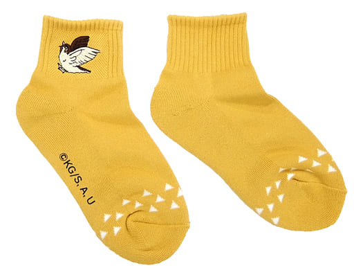 Clothing Agatsuma Zenitsu Ankle Socks 23-25cm "Demon Slayer: Kimetsu no ...