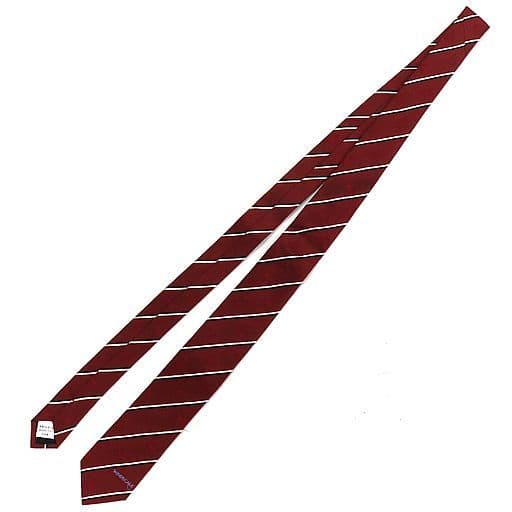 Clothing Logo WINDSCALE Tie WS Stripe Pattern Red x White "KAMEN RIDER ...