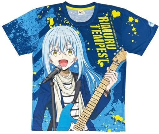 Clothing Rimuru = Tempest Full Graphic T-Shirt Blue Men's Free Size ...