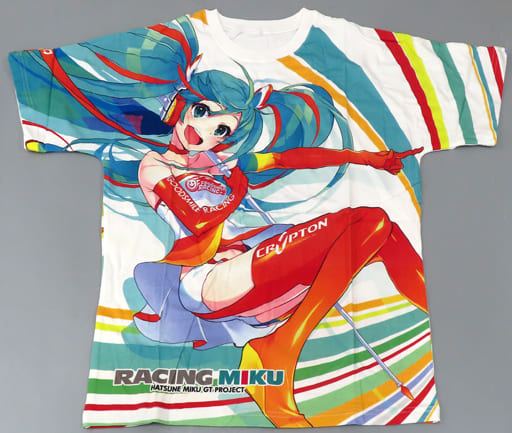 Clothing Racing Miku 2016 ver. Full Graphic T-Shirt White M Size ...