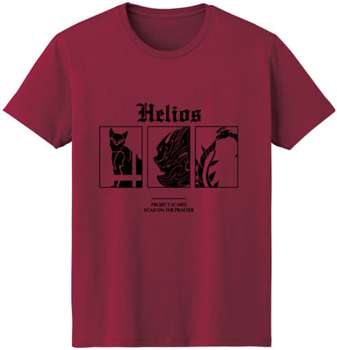 Helios T-Shirt, Red Men, L size, "Pleita Damage" | Goods / Accessories ...