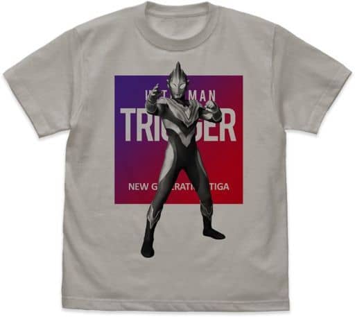 ULTRAMAN Trigger T-Shirt Light Gray L Size "ULTRAMAN Trigger" | Goods ...
