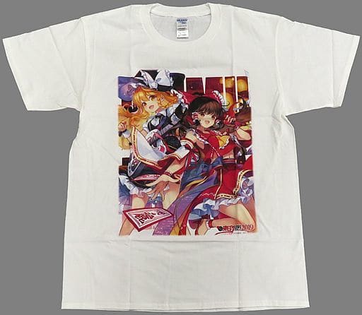 Reimu & Marisa Toho Live Stage 2019 Full Color T-Shirt White L Size ...