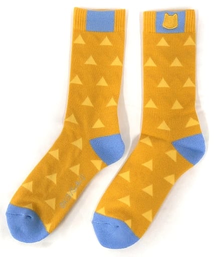 Clothing Agatsuma Zenitsu (Character Flower Motif Pattern) Socks 25 ...