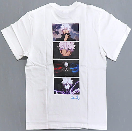 Gogo Gojo (Scene photograph / 4 koma) Scene Shirt, White M Size ...