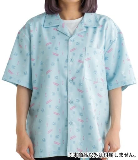 Clothing Hashibira Inosuke Full Pattern Shirt Blue One Size Fits All ...