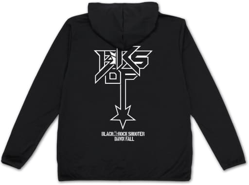 Logo Light Dry Hoodie Black L Size "Black ★ ★ Rock Shooter Dawn Fall ...