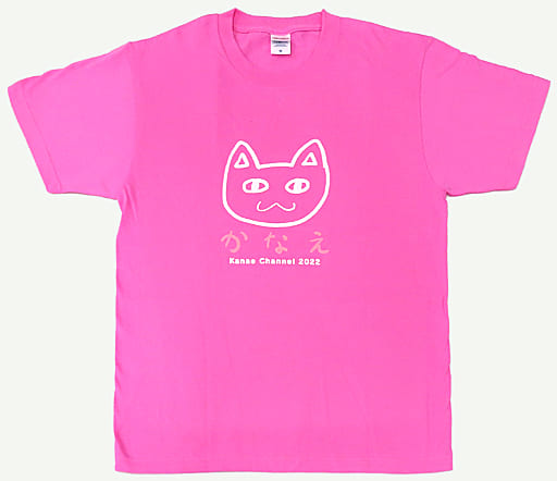 Kano original color T-shirt pink M size "virtual YouTuber Nijisanji ...