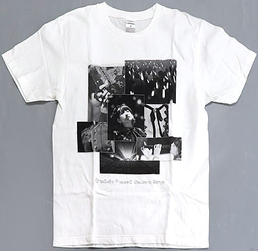 [Single Item] Memorial Photo T-shirt produced by Ai Minamijo, white M ...