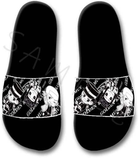 A. Sugimoto & Asirpa & Shiraishi (Mini Character) Shower Sandals L Size ...