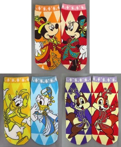 Gathered Socks Set (3-Pair Set) 16-18cm "40th Anniversary of Tokyo ...