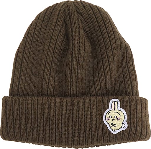 Usagi Knitted hat Brown "Chi-kawa Something Small and Cute x Shimamura ...