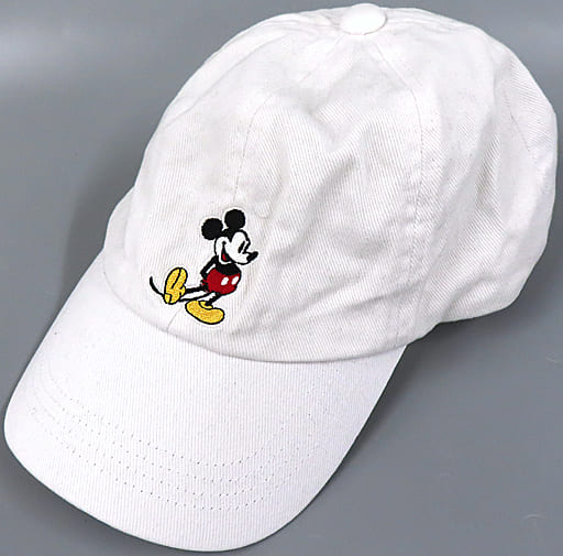 Clothing Mickey Mouse emblem embroidered cap White "Disney" Tokyo ...