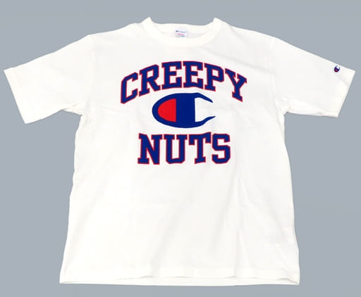 駿河屋 - Creepy Nuts Tシャツ ホワイト Sサイズ 「Creepy Nuts×Champion」（Tシャツ）