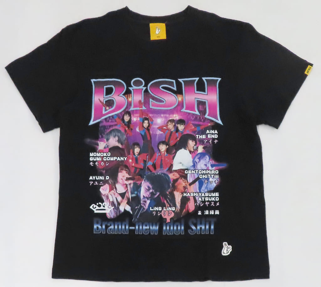 駿河屋 - BiSH FRC1505 BiSH collaboration with #FR2 SS Tee(Tシャツ) ブラック Sサイズ 「BiSH SPARKS “This is not ...