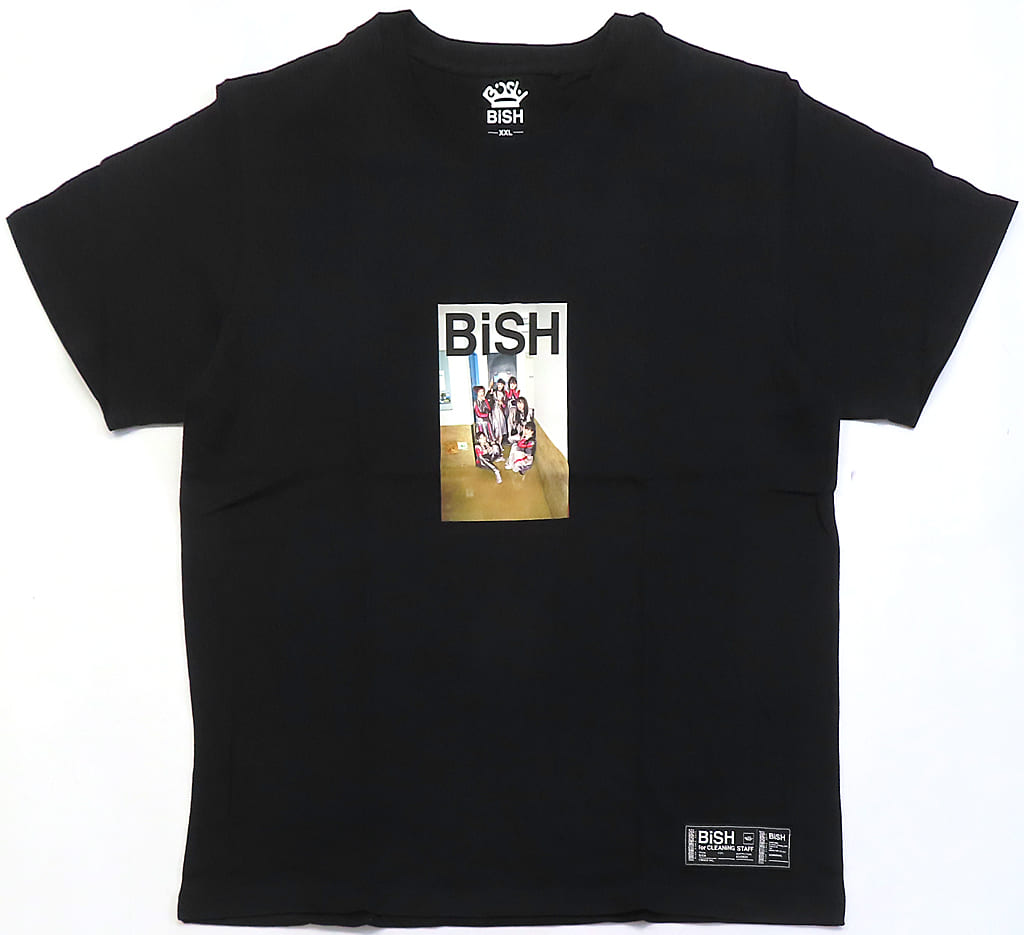 駿河屋 - BiSH グラフィックTシャツ(4) ブラック XXLサイズ 「BiSH×GU」 （Tシャツ）