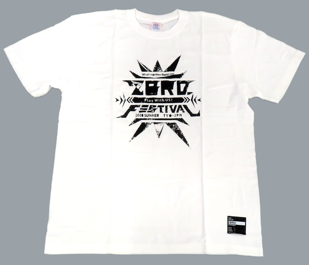 駿河屋 - 2BRO.(兄者弟者) Festival Tシャツ004 ホワイト XLサイズ 「2BRO. Monthly Project 【Festival】」 2BRO.STORE限定（Tシャツ）
