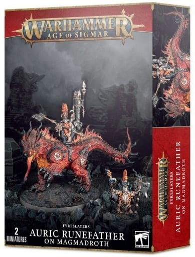 Fire Layer : Magmadross "Warhammer Age of Sigmar" (Fyreslayers : Auric ...