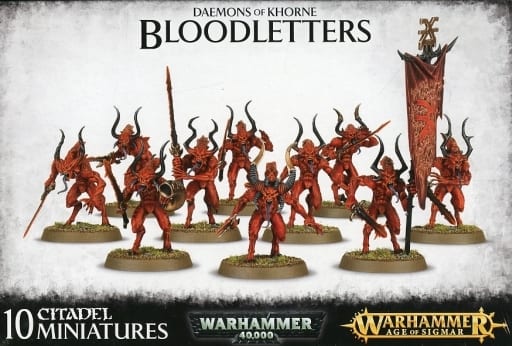 Miniature game Damon of Corn Blood Letters 「 Warhammer Age of Sigma ...