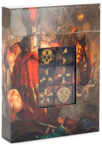 Fire Layer Dice "Warhammer Age of Sigmar" (Fyreslayers Dice) [65-30 ...