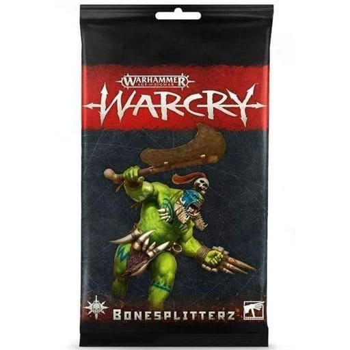 Miniature game Warcry Bone Splitter Card Pack "Warhammer Age of Sigmar ...