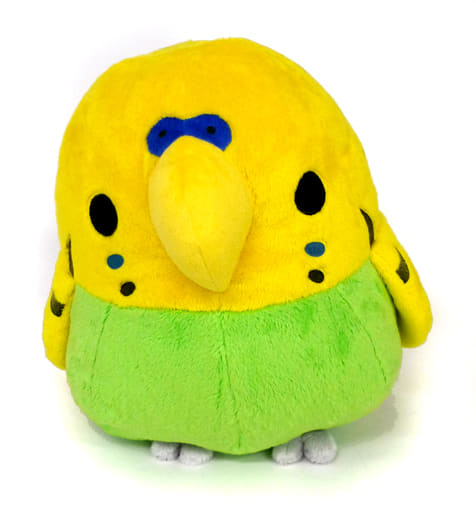 Blue Parakeet (Yellow / Green) Plush toy (3L) "Mummy" | Toy Hobby ...