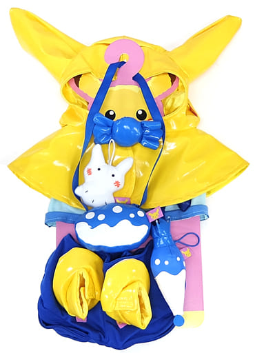 Plush toy RainCoat Set Plush toy Costume Pikachu's Closet 「 Pocket ...