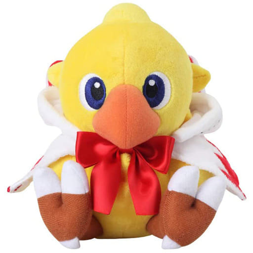 Plush toy CHOCOBO (WHITE MAGICIAN) Plush toy 「 Chocobo-no Fushigi na ...