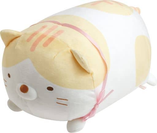 Plush toy Neko no Kyodai (Tora) Manmaru Chirogurumi Neko no Kyodai to ...