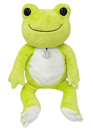 Plus Pickles (Lime / Medium Size) Plush toy "Pickles the Frog Frog ...
